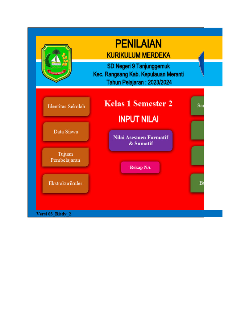 Aplikasi Rapor - Kumer Nia | PDF
