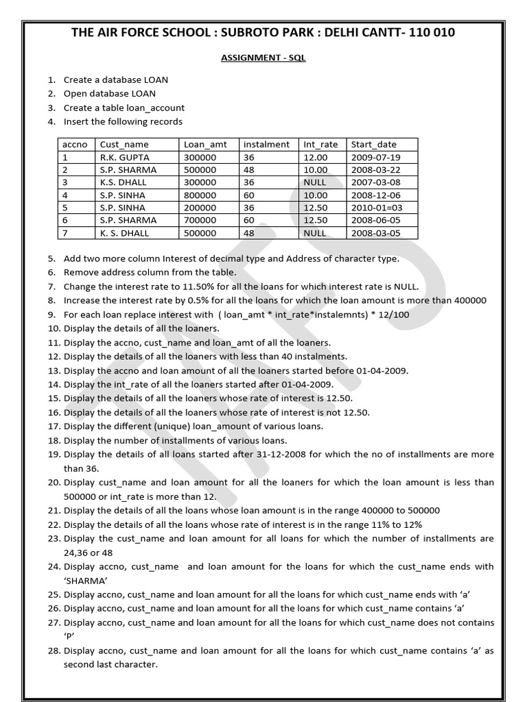 Lab Exercise Mysql Cs12 Download Free Pdf Computing Information Technology Management 