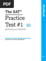 Sat Practice Test 9 Answers Digital | PDF | Verb | Honey Bee