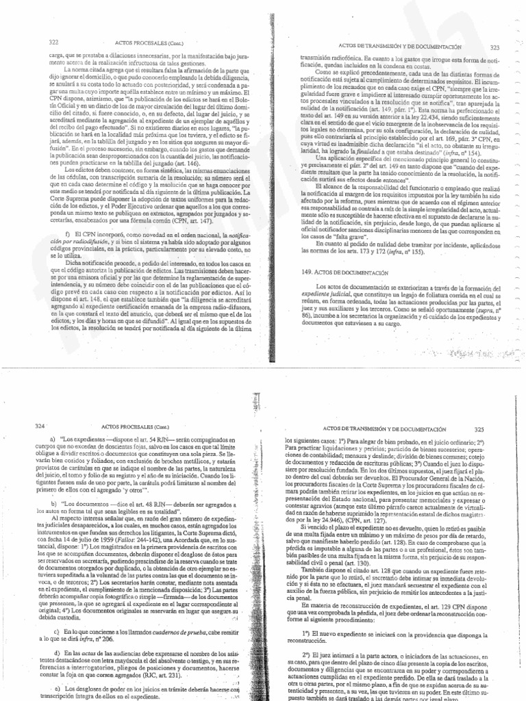 Actos de Documentacion, Resoluciones Judiciales | PDF