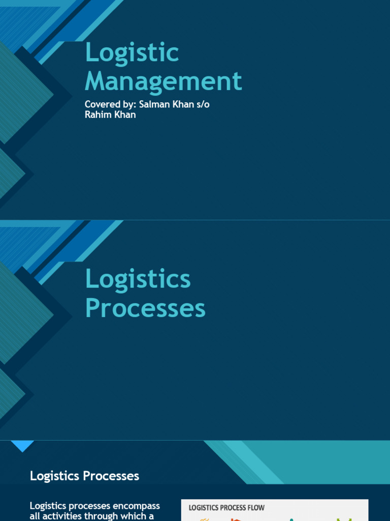 Logistics MGT Presentation | PDF | Warehouse | Logistics