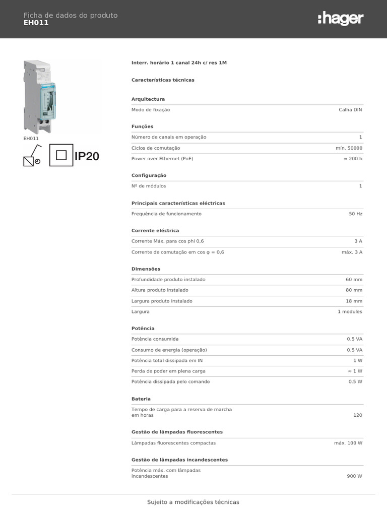 EH011 | PDF | Lâmpada incandescente | Eletricidade