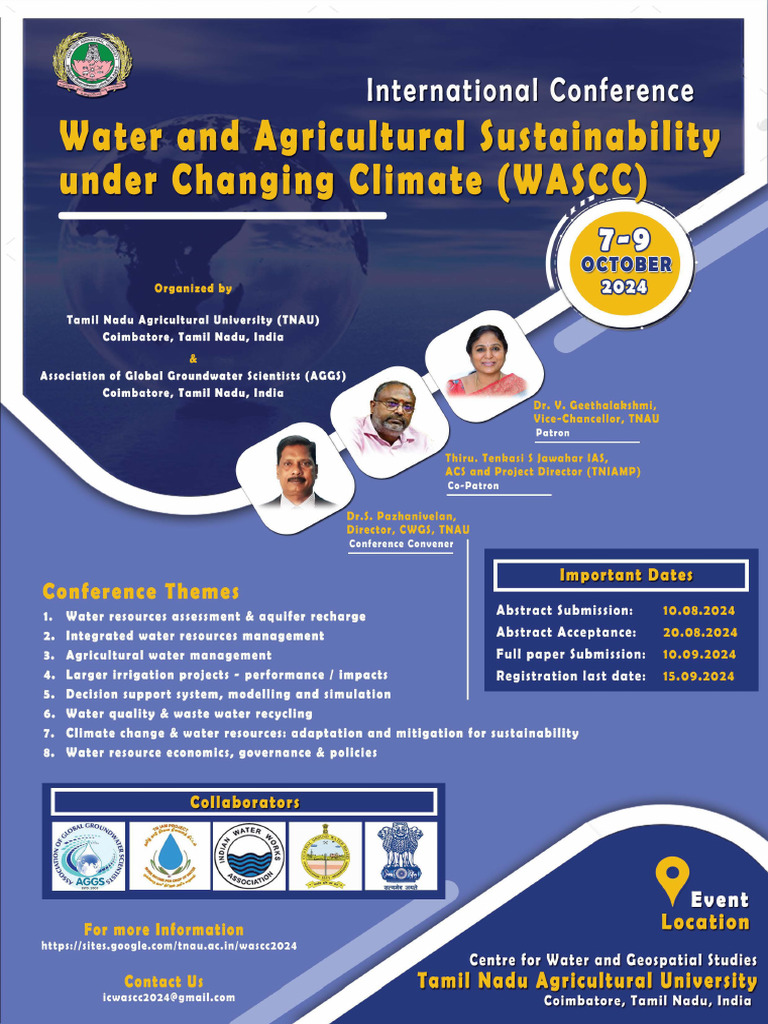 WASCC 2024 Flyer | PDF