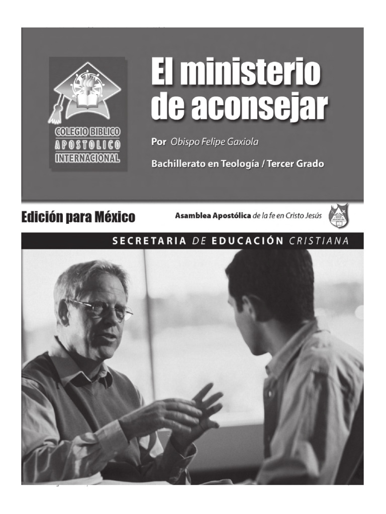 El Ministerio de Aconsejar Mexico | PDF | Biblia | Iglesia cristiana