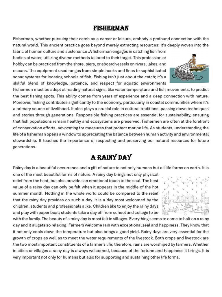 Fisherman | PDF | Nature | Conservation Biology