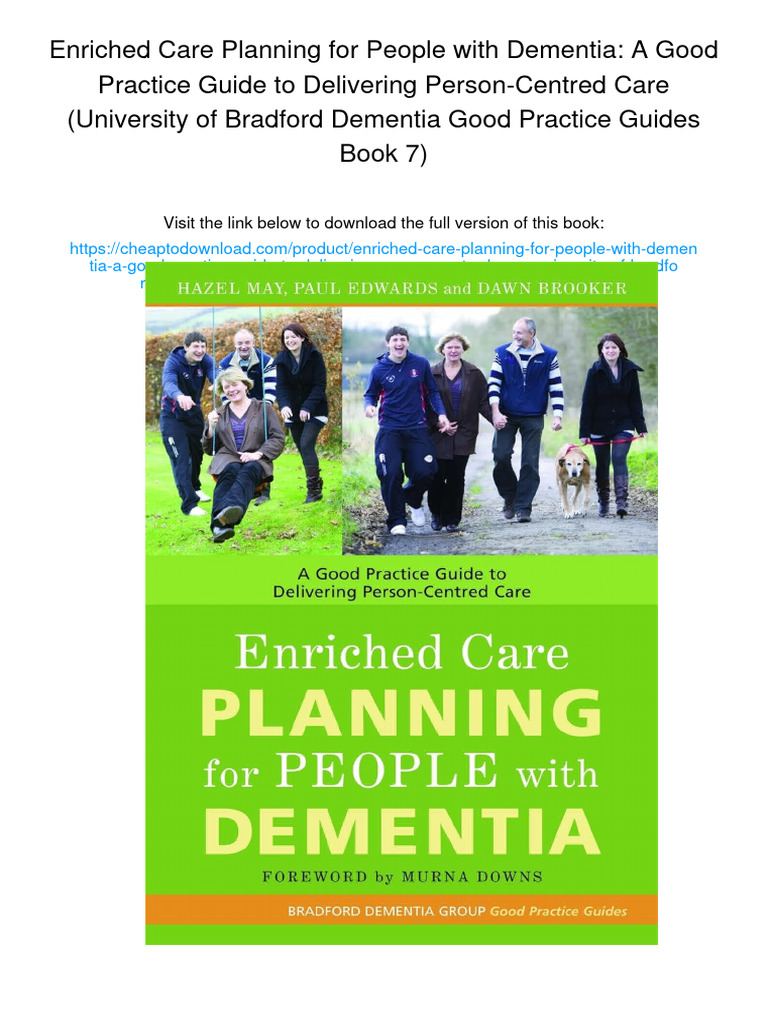 Enriched Care Planning For People With Dementia: A Good Practice Guide ...