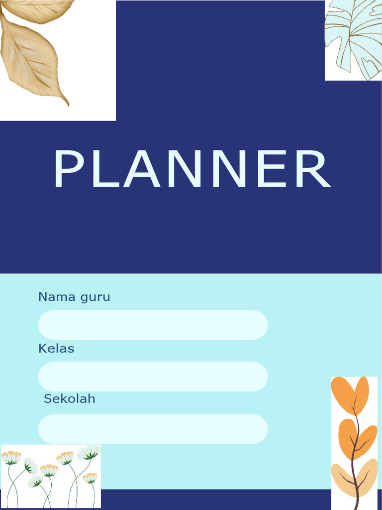 Salinan Dari Teacher Planner 20242025 | PDF