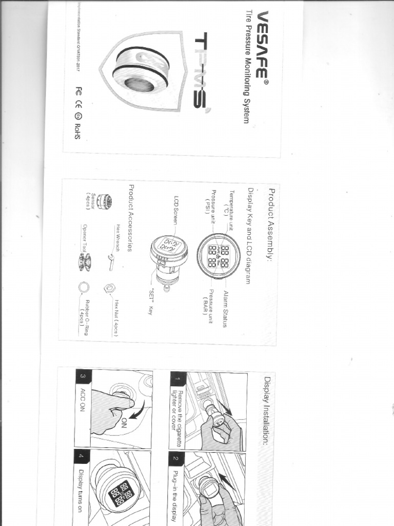 Manual Sensor de Presion de Ruedas | PDF Manual Sensor de Presion de Ruedas | PDF