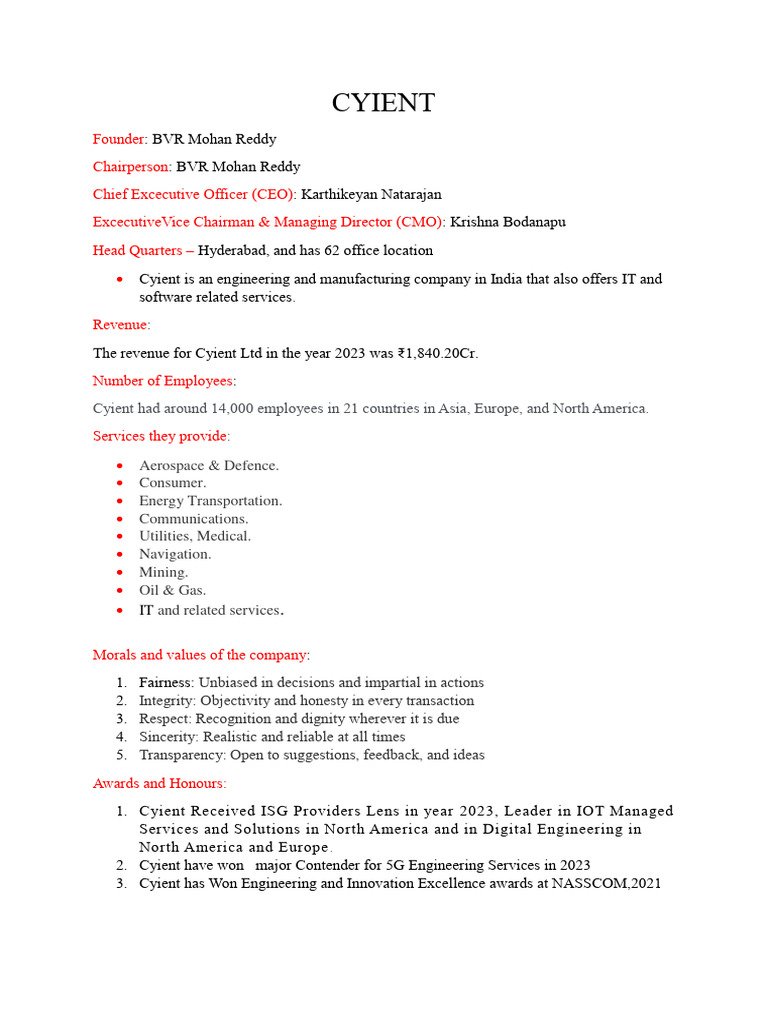 CYIENT | PDF | Corporate Social Responsibility