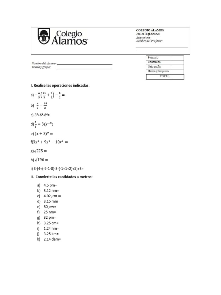 Problemas Matemáticos y Conversiones de Unidades | PDF