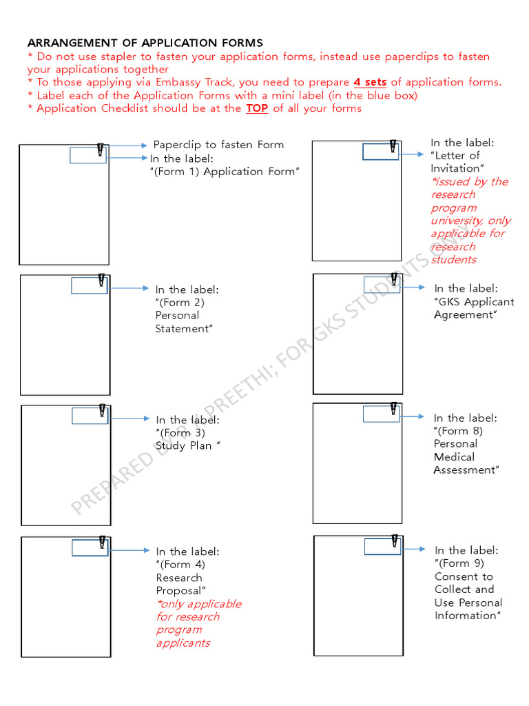 GKS Scholarship Application Guidelines | PDF