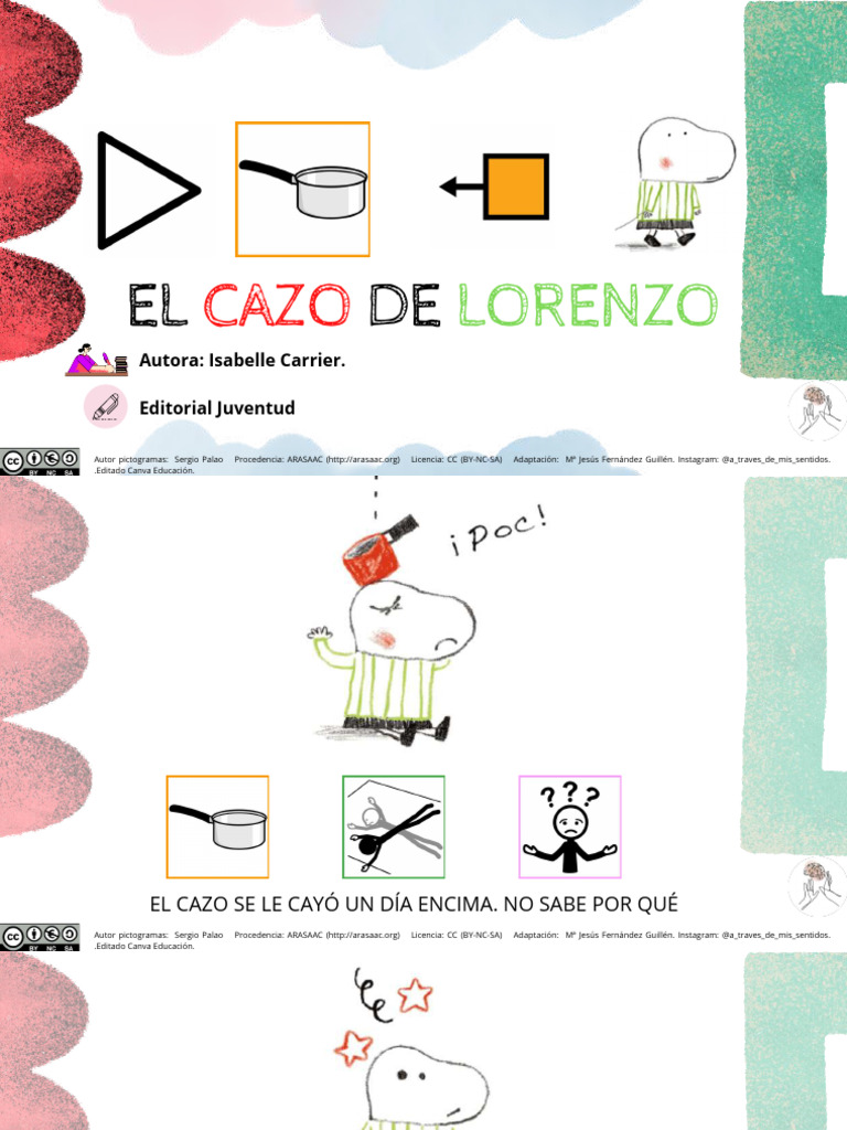 El Cazo de Lorenzo - Cuento - Pictograma | PDF | Ciencias sociales ...