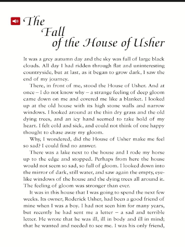 The Fall of the House of Usher | PDF