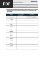 Ejercicios de ortografía C, S y Z | PDF