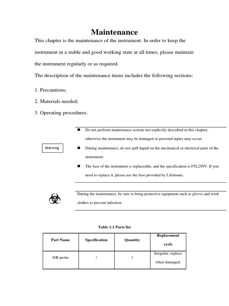 eCL8000 Maintenance 0629 | PDF | Purified Water | Electrical Connector
