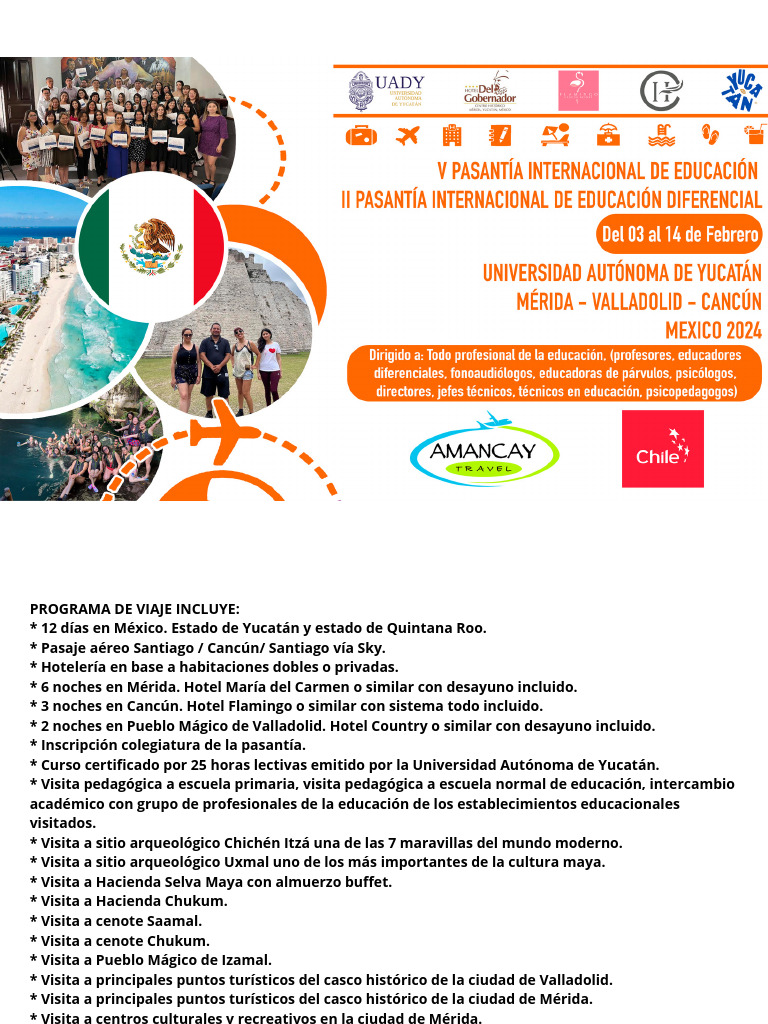 Programa Pasantía Internacional México 2024 | PDF | Visa Inc.