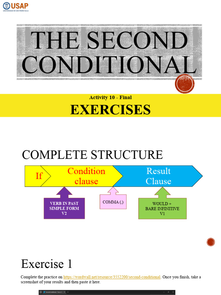 10 Practice - The Second Conditional | PDF