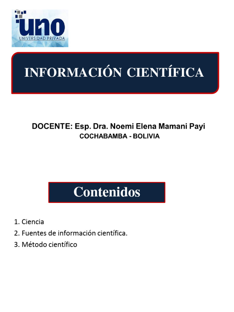 Fuentes de Información Científica | PDF | Acceso abierto | Diario académico