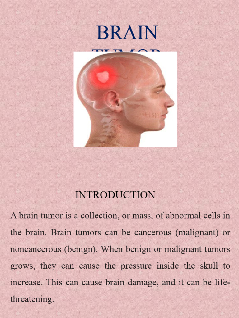 Brain Tumor | PDF | Brain Tumor | Neoplasms