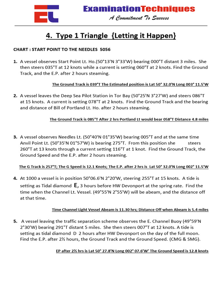 Type 1 Triangle | PDF