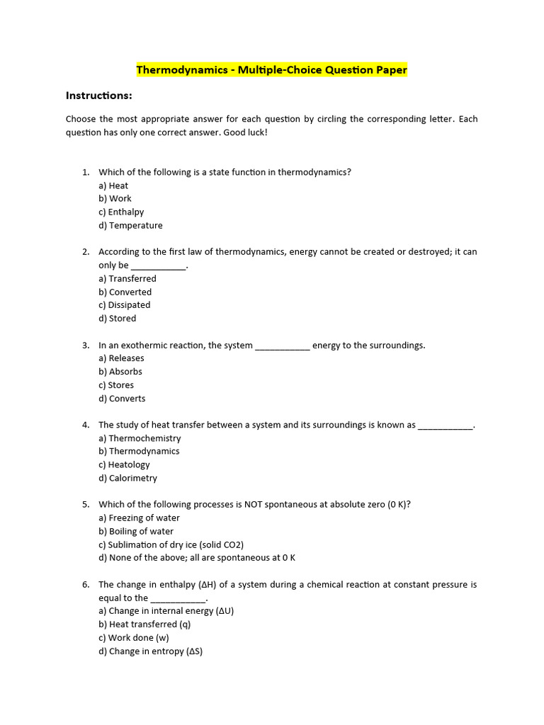 Thermodynamics | PDF | Science & Mathematics | Technology & Engineering