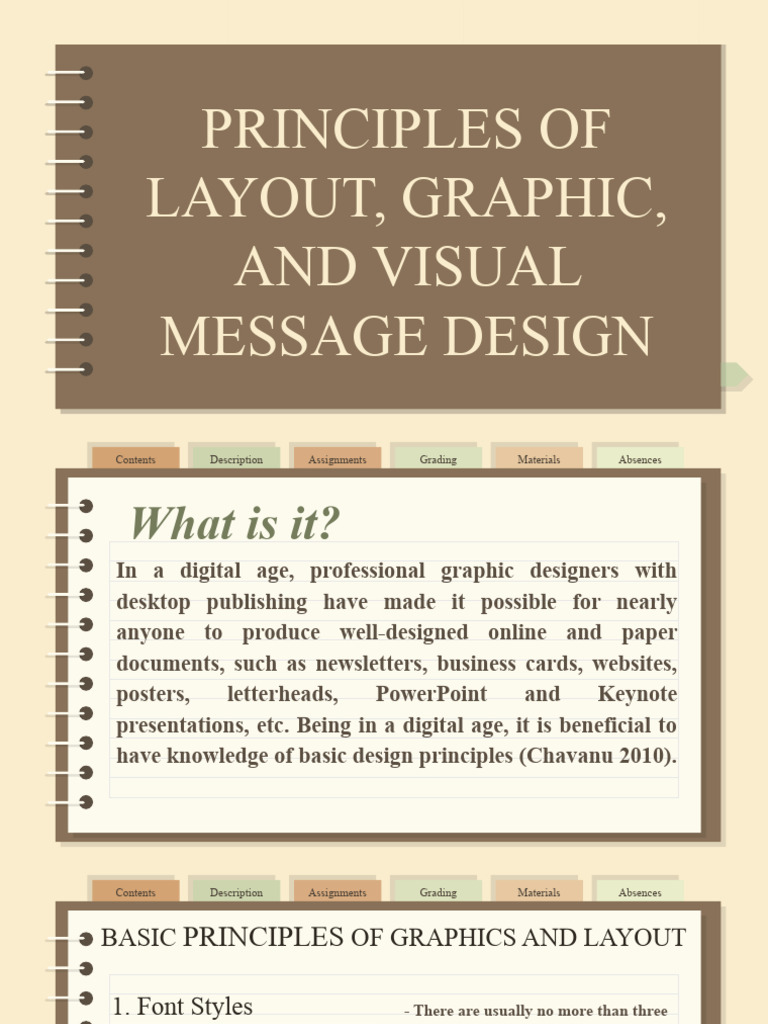 LESSON 7 Principles of Layout | PDF | Typography | Page Layout