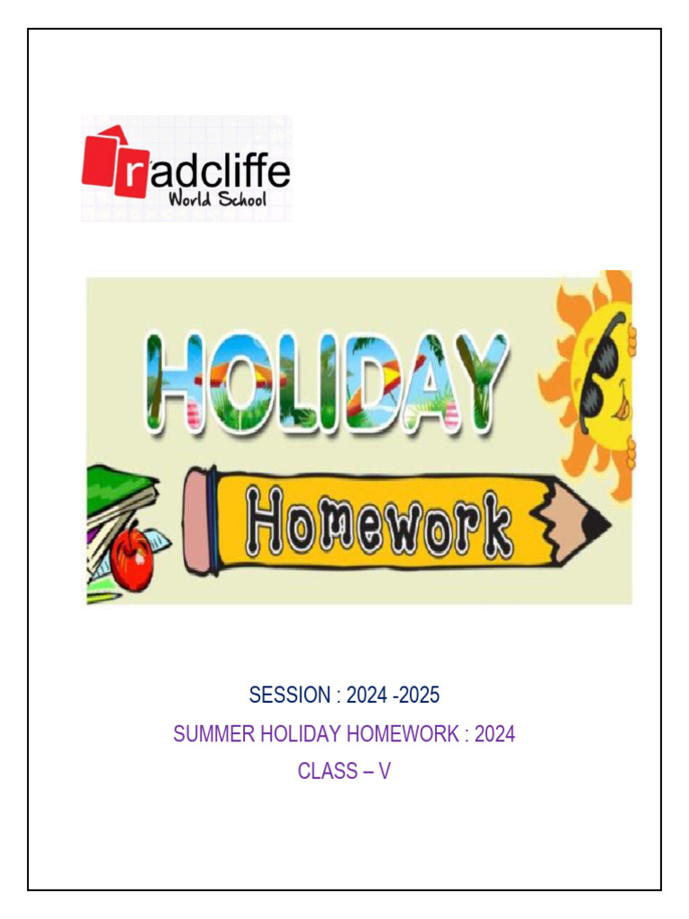 Holiday Homework Grade 5 | PDF | Mount Everest | Homework