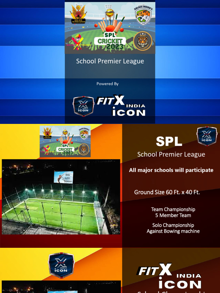 SPL Cricket For Sponsorship | PDF | Cricket | Sports