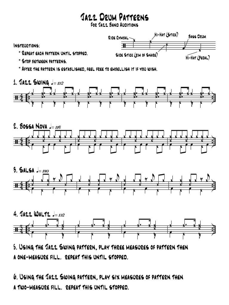 Drum Audition | PDF