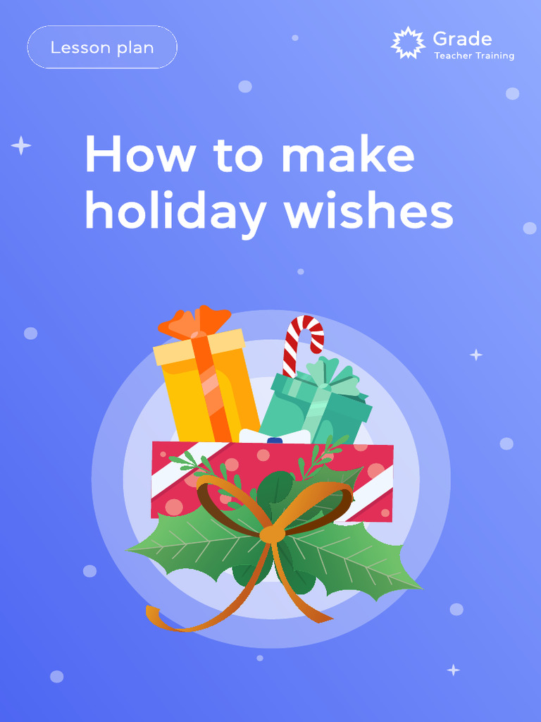 Lesson Plan 1-2 | PDF | Christmas | Christmas Eve