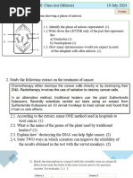 Technology - Grade 8 PAT Term 3 (2023) | PDF | Mining