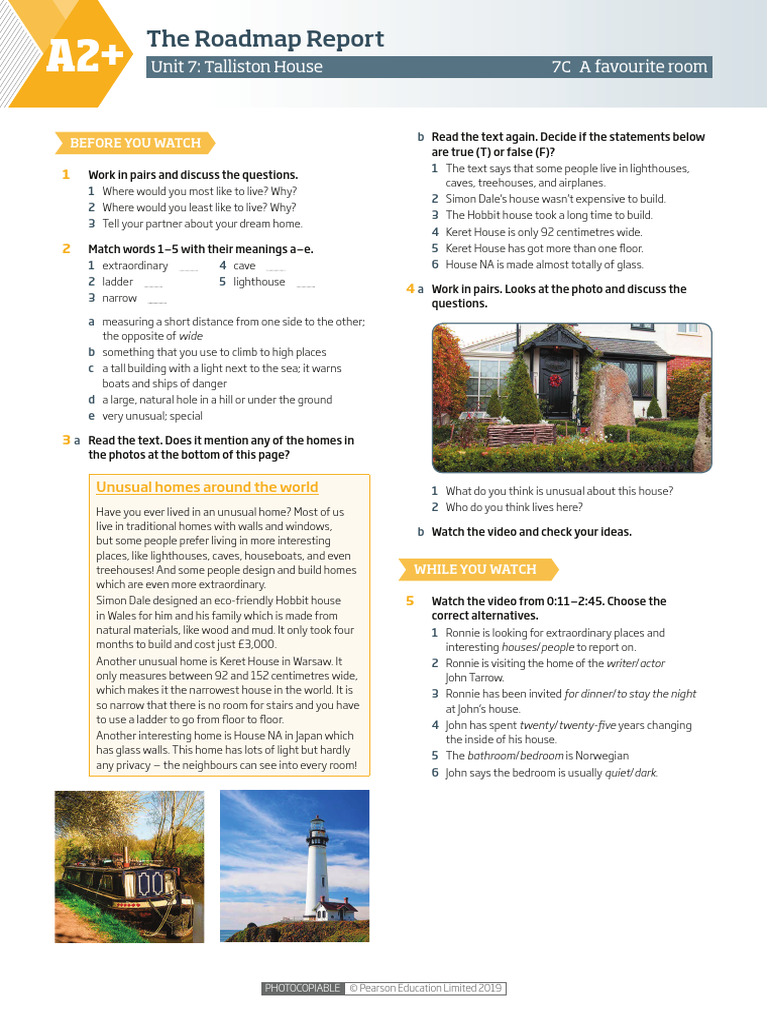 Roadmap Video A2PLUS Unit7 | PDF