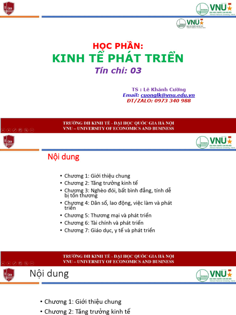Bài Giảng KTPT Chương 7 - CuongLK Final | PDF