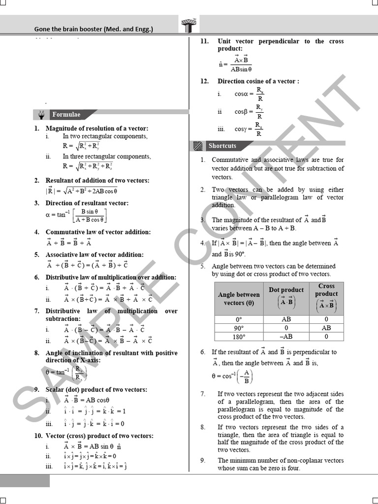 Vectorcomplete | PDF | Euclidean Vector | Rotation