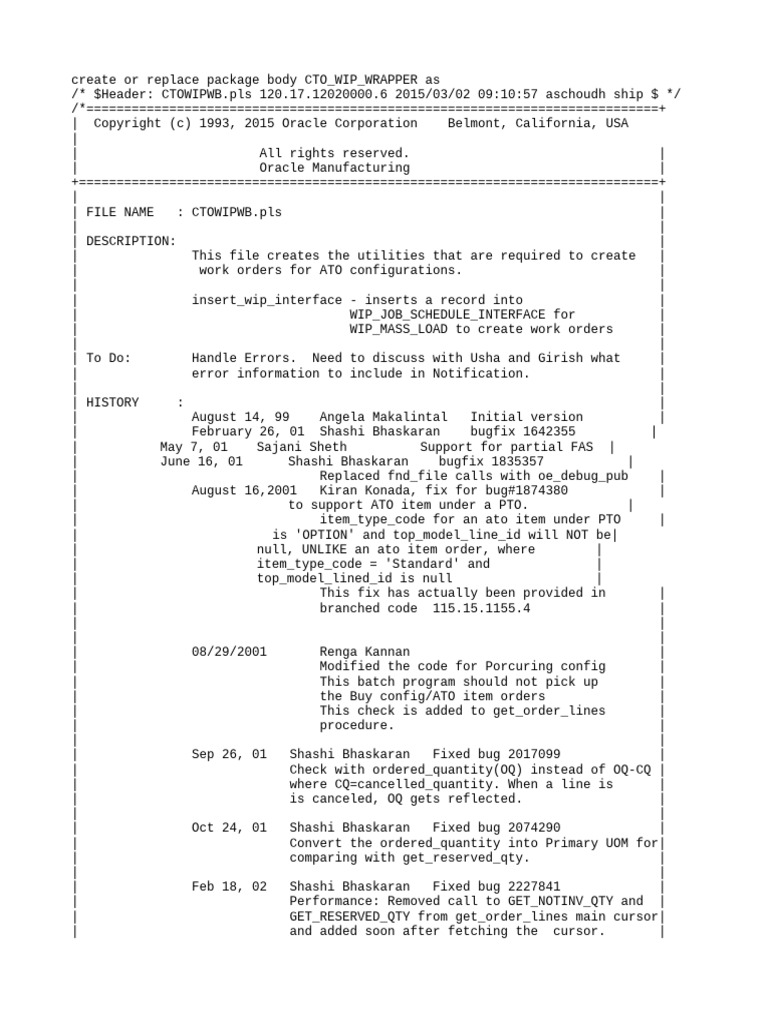 Cto Wip Wrapper | PDF | Computing | Software Engineering
