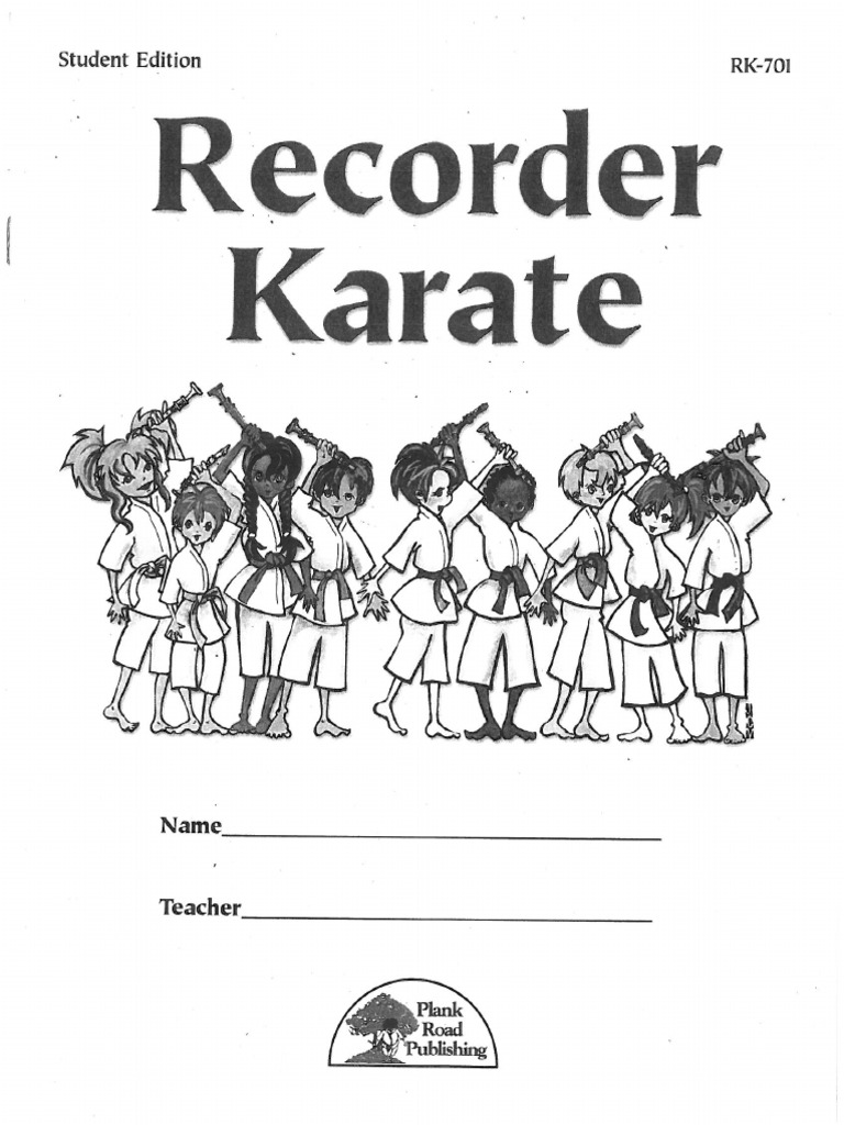 recorder_karate_student_book | PDF