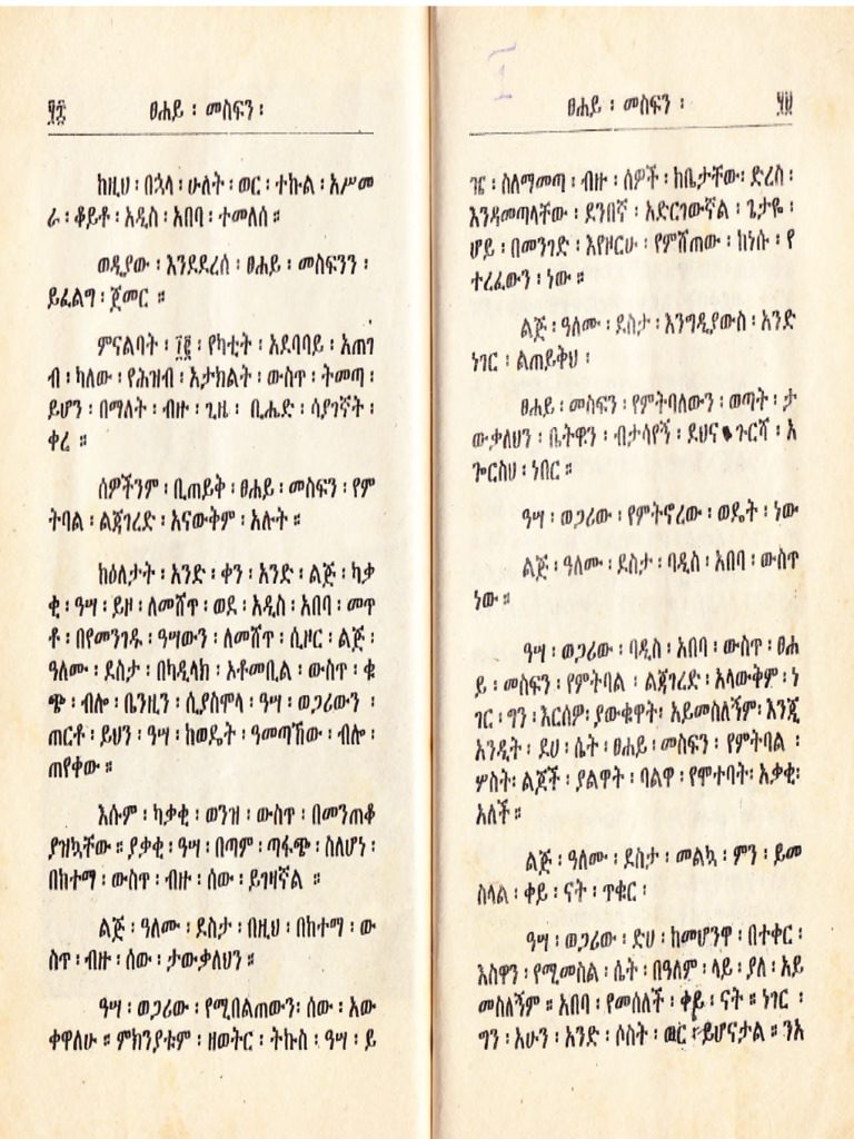 Tsehai 2 A | PDF