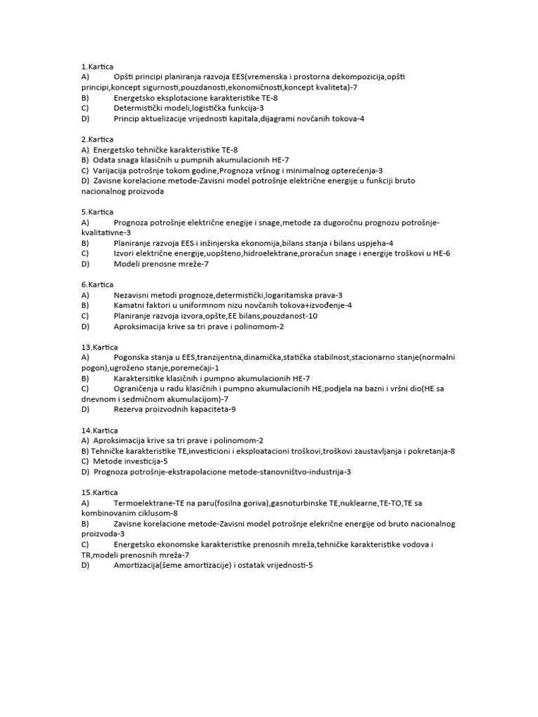 Planiranje Pitanja | PDF