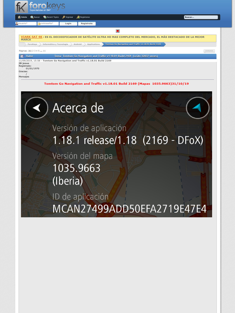 Tomtom Go Navigation and Traffic v1.18.01 Build 2169 - 1 - Applications | Descargar gratis PDF ...