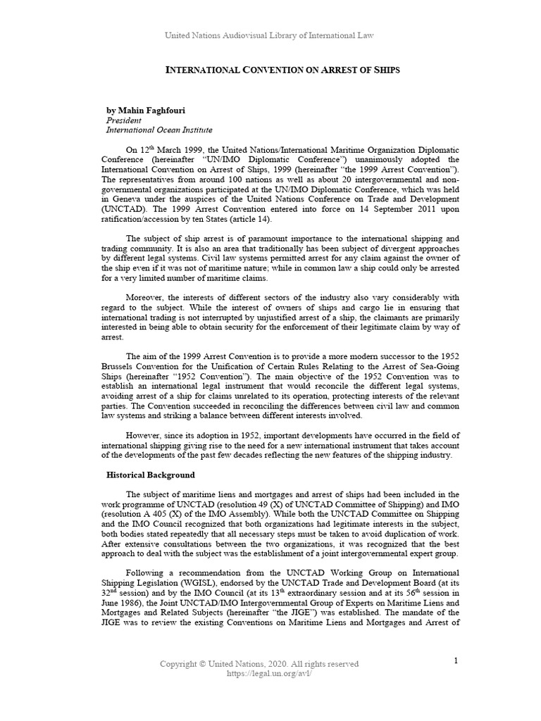 Background of Geneva Convention | PDF | Jurisdiction | International Law