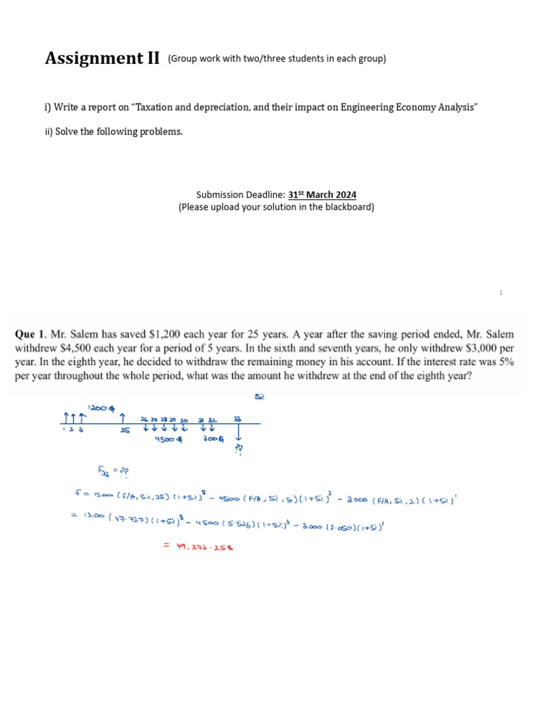 Assignment II - SP23-24 (Without ERR) | PDF | Economies