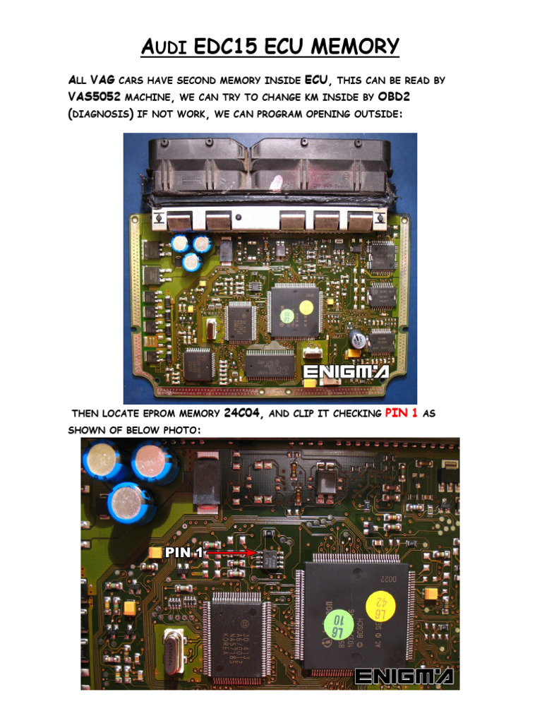 AUDI EDC15 ECU MEMORY | PDF