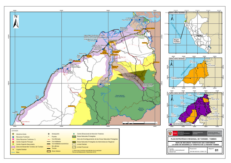 Mapa de Zonificación Tumbes | PDF | Turismo