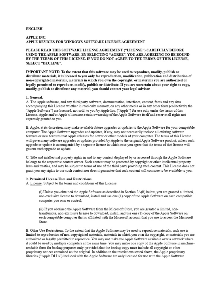 License | PDF | License | Proprietary Software