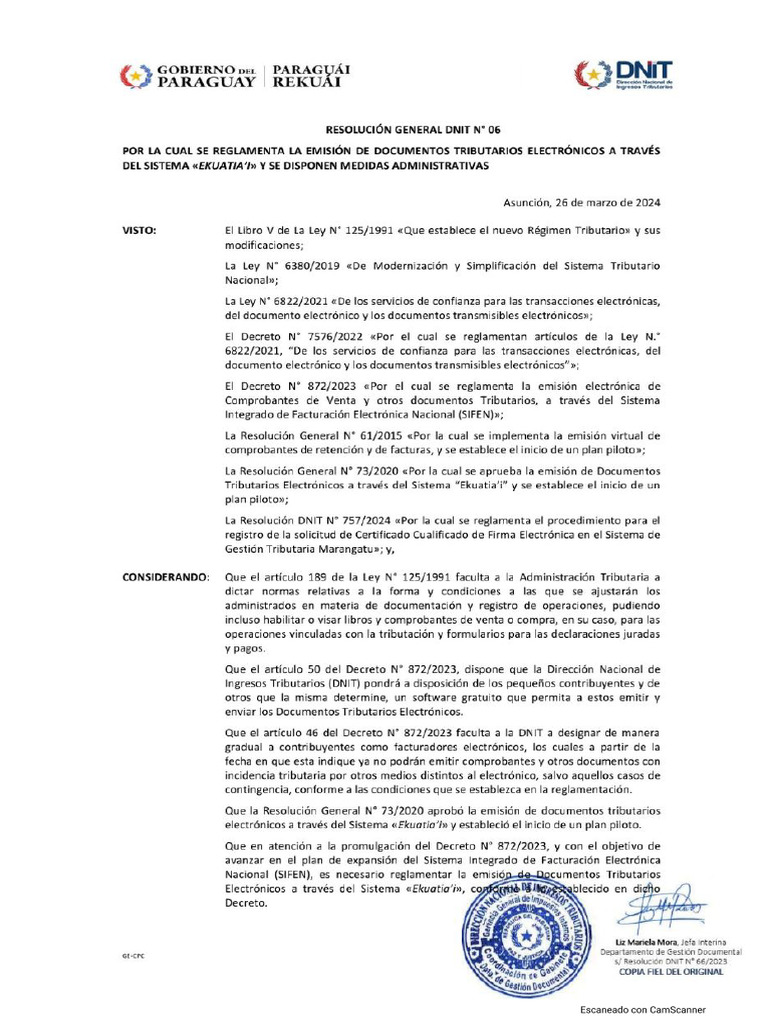 Res. General DNIT #06 - 2024 | PDF