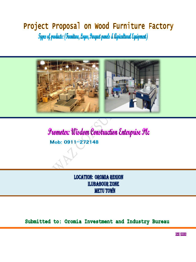 Furniture Factory Wisdom Enterprise Metu002 Autosaved 1 | PDF | Expense ...