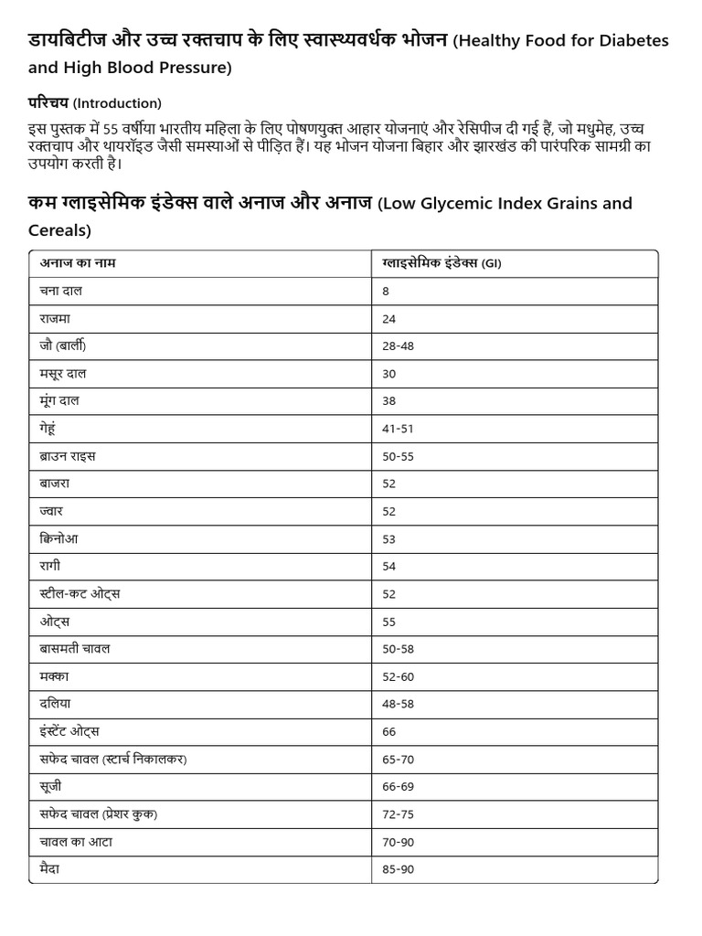 Diet Chart | PDF