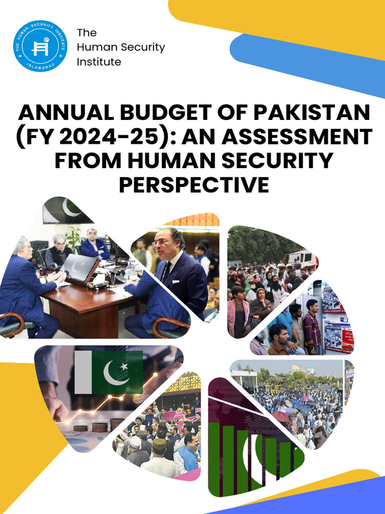 Annual Budget of Pakistan (FY 2024-25) An Assessment From Human ...