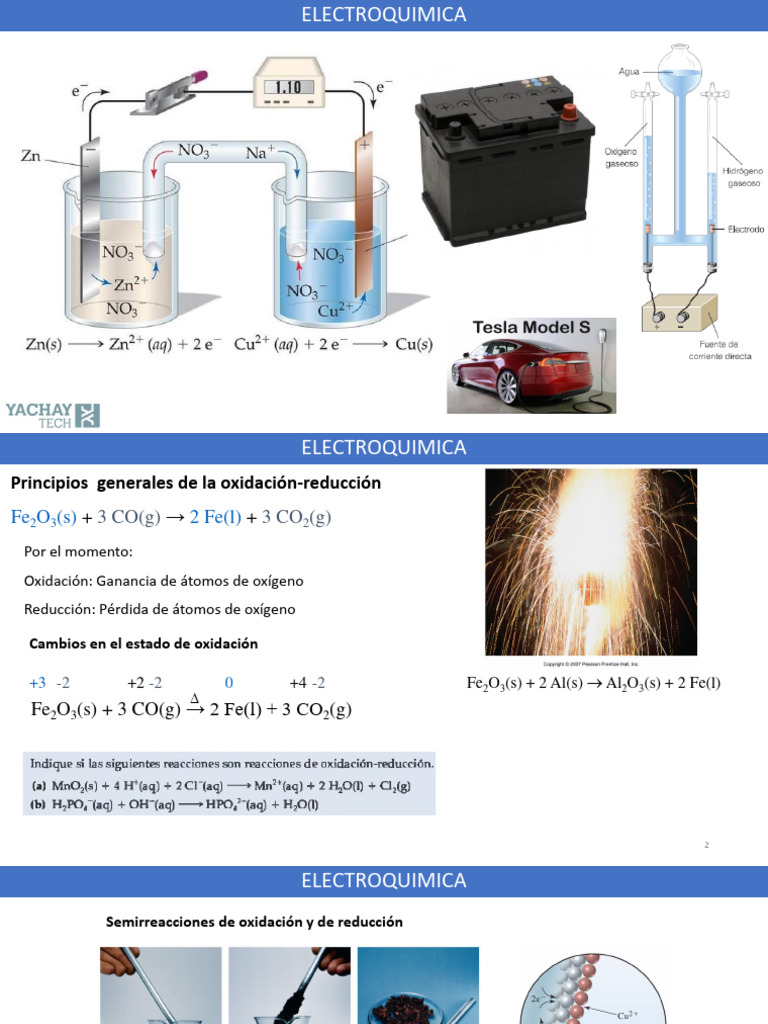 Electroquímica | PDF | Redox | Electroquímica