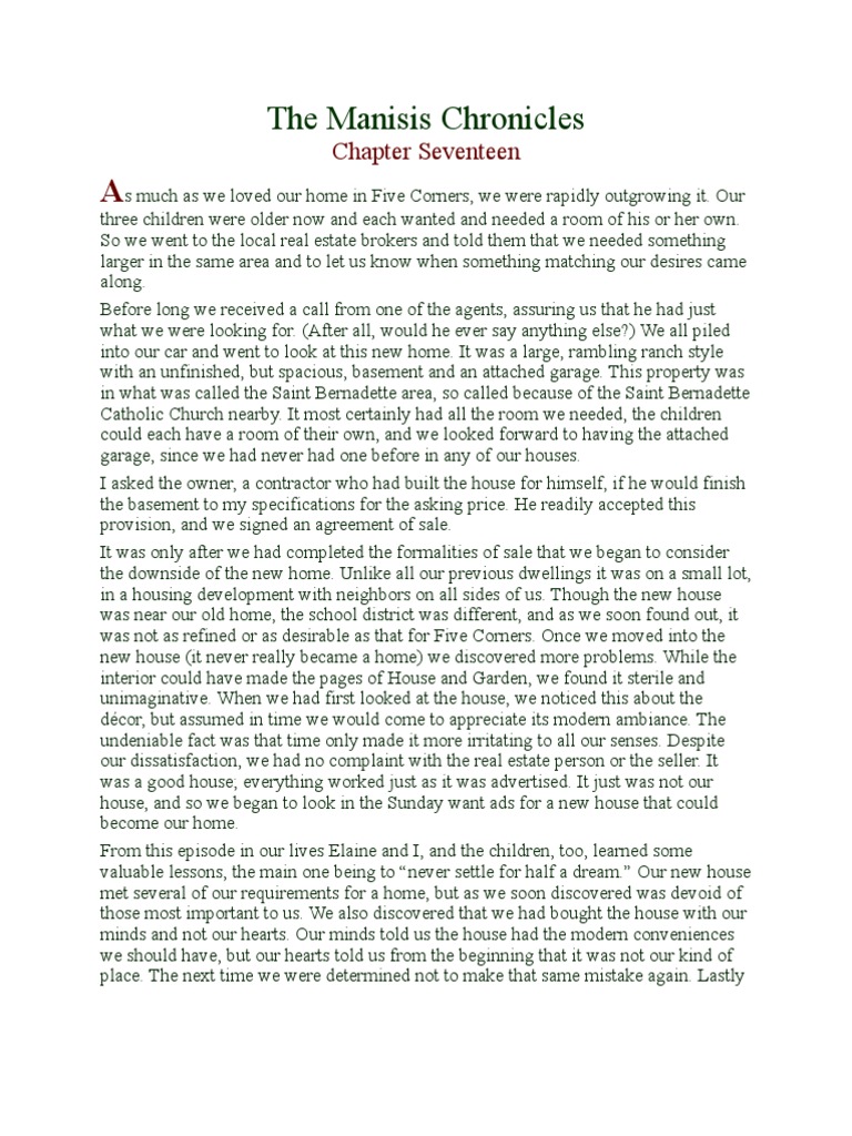 Lessons from Our Home Search | PDF | Heaven | Karma